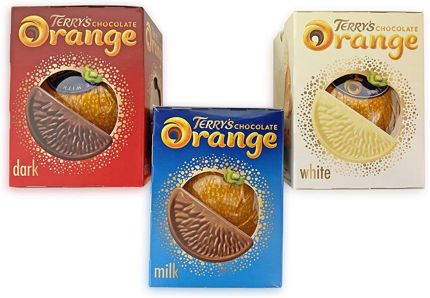 Terry's Chocolate Orange 157g 3 Pack - White Chocolate, Milk Chocolate ...
